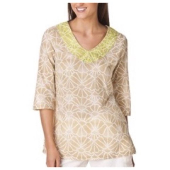 Calypso | Tops | Calypso St Barth For Target Pattern Tunic Top | Poshmark